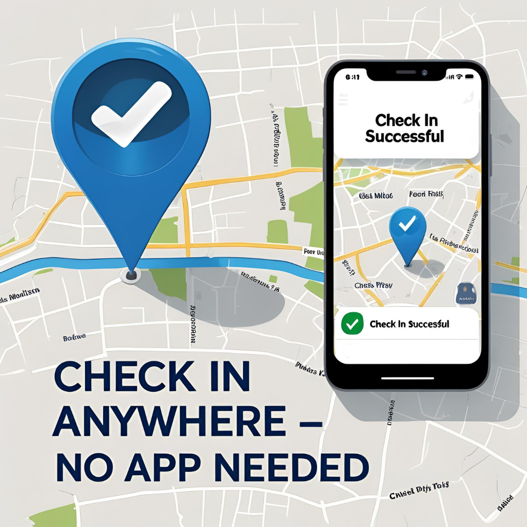 Checkrly - Location-Based Check-In Service | No App Required
